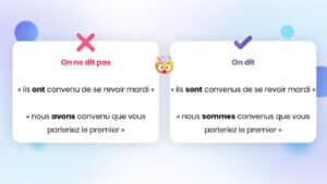 "Avoir convenu" ou "être convenu" : explications détaillées